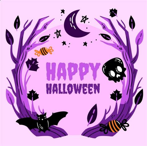 Purple Halloween R Purple