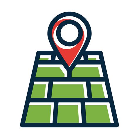 Land Vector Thick Line Filled Dark Colors 34905139 Vector Art At Vecteezy