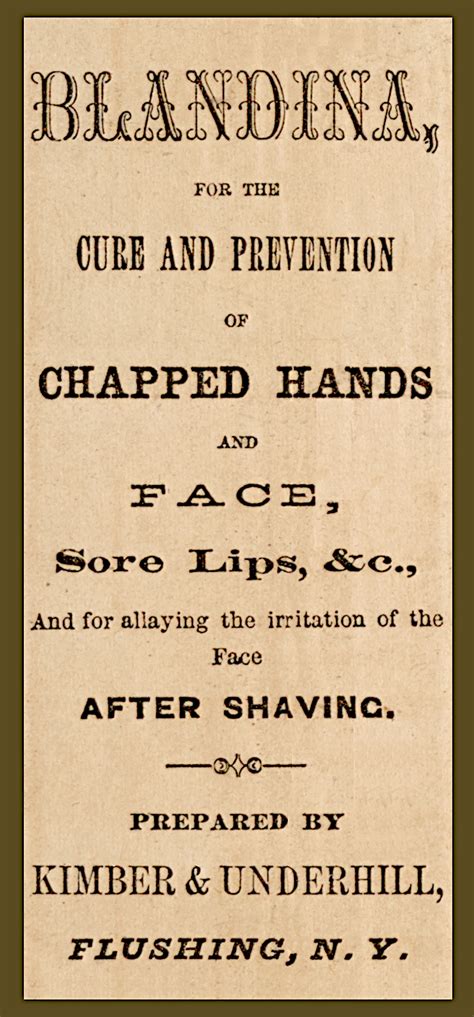 Blandina For Cure And Prevention Of Chapped Face After Shaving Kimber