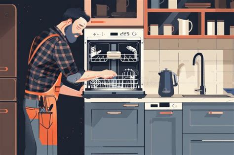 Dishwasher Error Stock Illustrations 4 Dishwasher Error Stock