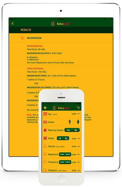 Kalculytes Electrolyte Replacement Calculator Iphone And Ipad App Bluewhaleapps