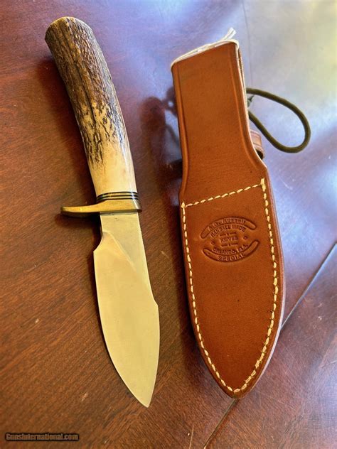 Randall Model 11 Alaska Skinner Used W Compass And Sheath