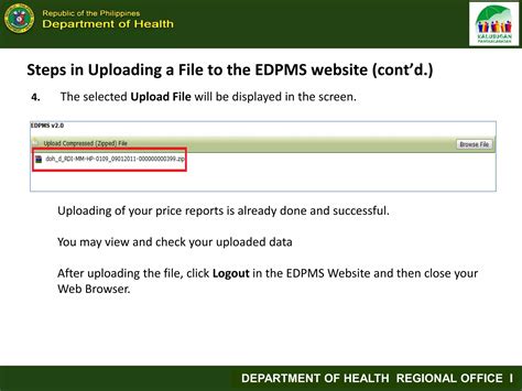Edpms V20 System Overview And Updates On Proposed Ao Ammendment Edpms V30