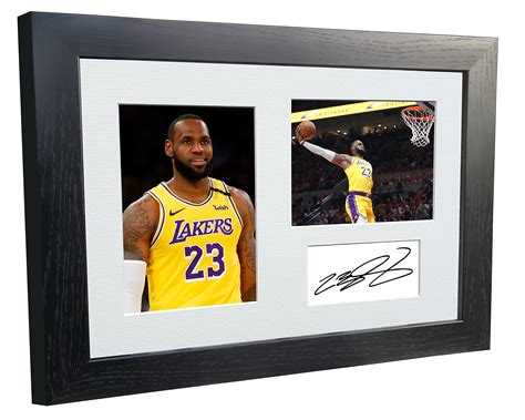 Lebron James Autograph On Paper