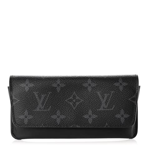 Louis Vuitton Monogram Eclipse Woody Sunglass Case 1300901 Fashionphile