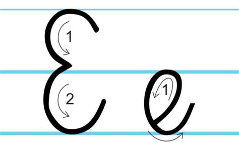 Nauka Pisania Litery E Karty Pracy Dla Przedszkolaków Uczniów Do Druku