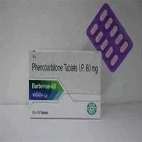 Phenobarbitone Tablets Ip 60 Mg At ₹ 3000box Ghaziabad Id 2855600123530