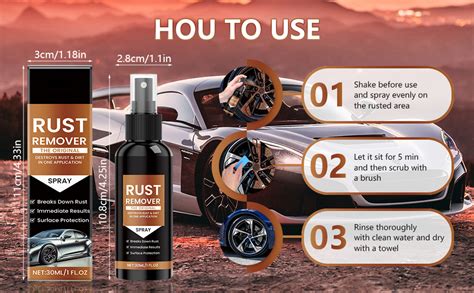 Remover Spray For Metal 2026 Upgrade Multipurpose Rust Stain Remover