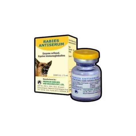 Rabies Antiserum Packaging Type Box At Best Price In New Delhi Id