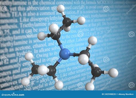 Triethylamine Structural Formula