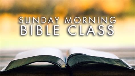 Sunday Morning Scripture