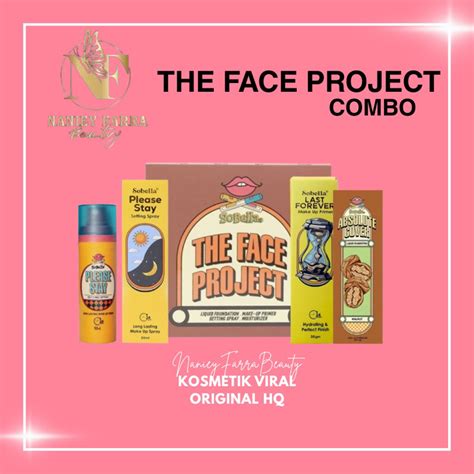 Combo Foundation Sobella Face Project Shopee Malaysia