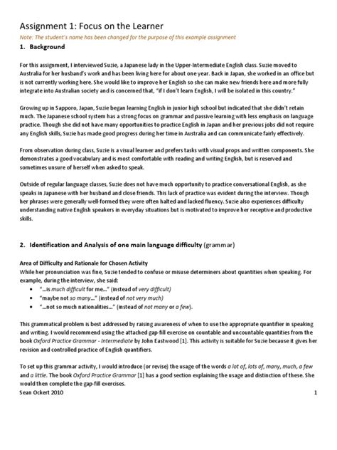 Celta Focus On The Learner Help Pdf English Language Japanese Language