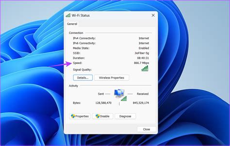 3 Ways To Check Network Adapter Speed On Windows 11 Guiding Tech