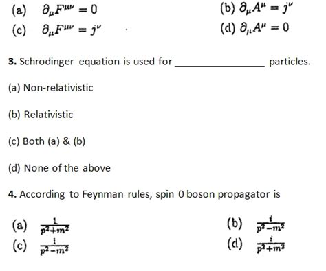 Particle Physics Past Papers T4Tutorials Com