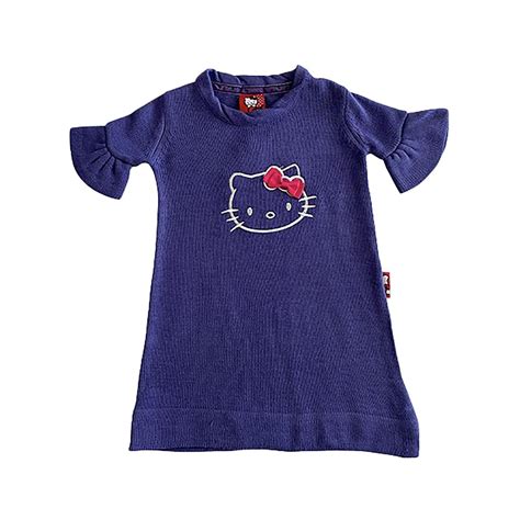 Vestido Niña Hello Kitty Violeta 10 Lider