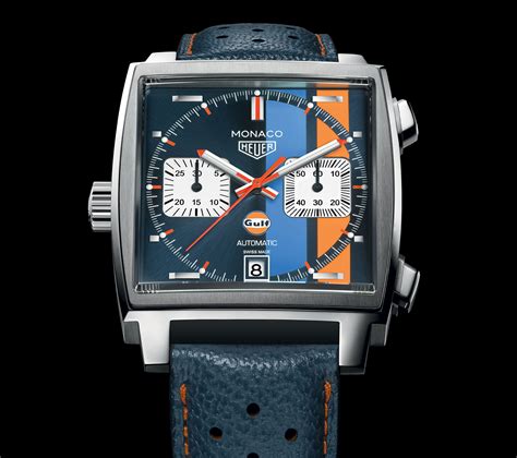 Introducing The Tag Heuer Monaco ‘gulf Oil Special Edition Sjx Watches