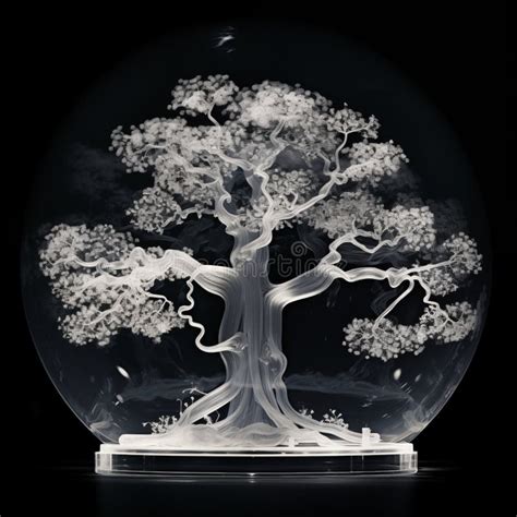 Flower And Leave Pattern Background Generative Ai Stock Illustration