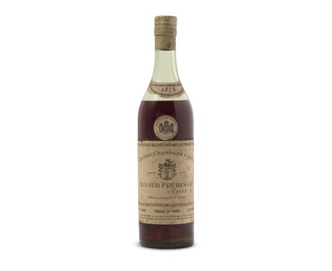 Augier Frères Grande Champagne Cognac 1878 Ex Sothebys October 2019