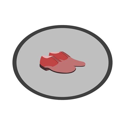 남자 벡터의 평면 디자인 패션 신발 쌍 아이콘 Eps Ai Uidownload