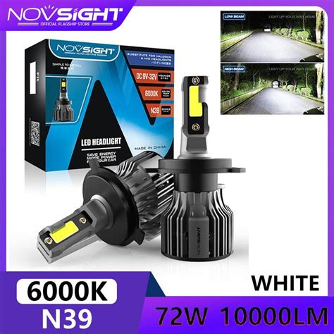 Lampu Depan Led Nighteye Asli Set 2pcs A500 N39 72w 10000lm