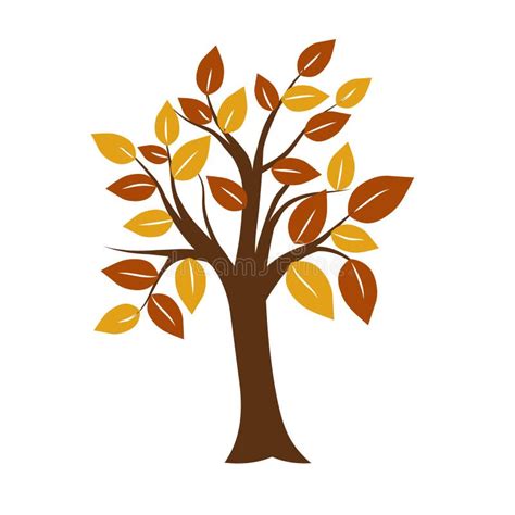 Tree Clipart Vector Illustration Stock Vector Illustration Of