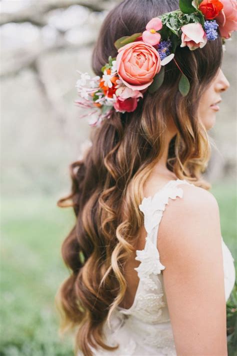 42 Peinados De Novia Con Pelo Suelto Largo Corto O Mediano