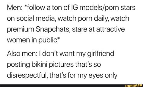 Men Follow A Ton Of Ig Modelsporn Stars On Social Media Watch Porn