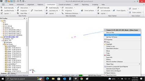 Linux Java Dimcon And Surveyor Activities Spatial Analyzer Bestfit Frame To Frame
