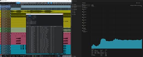 A Not Quite As Scientific As Id Like Daw Cpu Usage Comparison The Gear Forum
