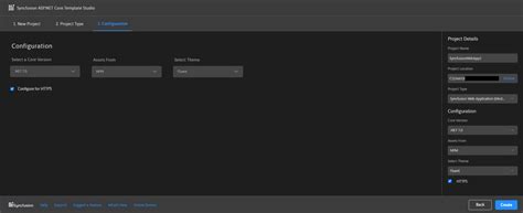 Project Templates Aspnet Core Essential Js 2 Syncfusion