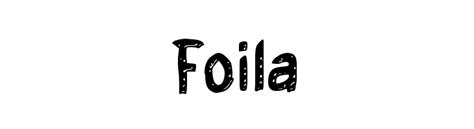 Foila Font