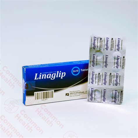 Linaglip 5 10 Tablets Common Health Myanmar