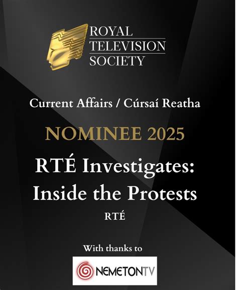 Congratulations Barry Okelly And Lydia Murphy A Really Well Deserved Rts Nomination For What