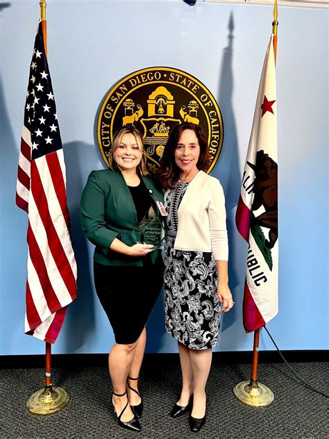 Tehya Belz On Linkedin So Honored To Receive The Award Of Employee Of The Year From The San