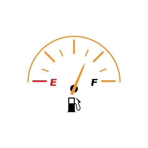 Premium Vector Vector Illustration Fuel Indicator Logo Template