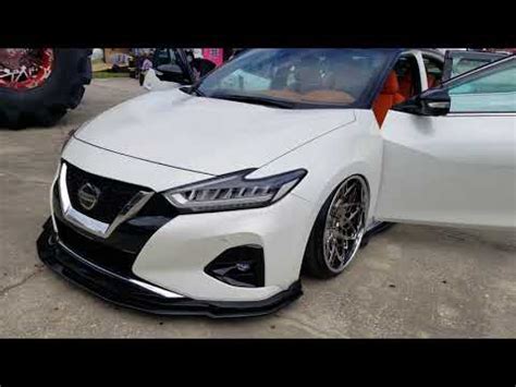 8th Generation Nissan Maxima, lowered on 20 inch wheels. - YouTube