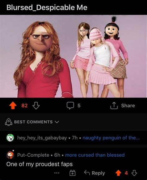 Curseddespicable Me Rcursedcomments