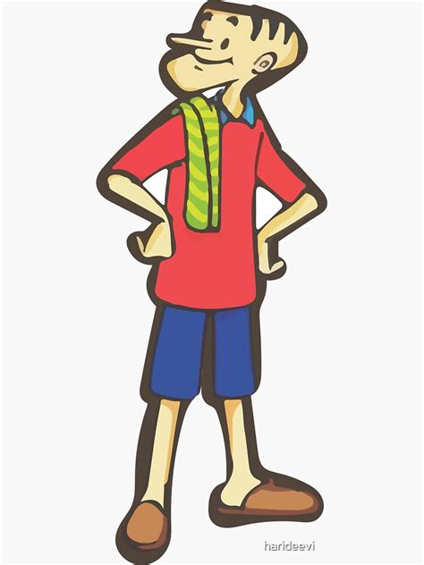 Suppandi Tinkle Comics Sticker For Sale By Harideevi Redbubble
