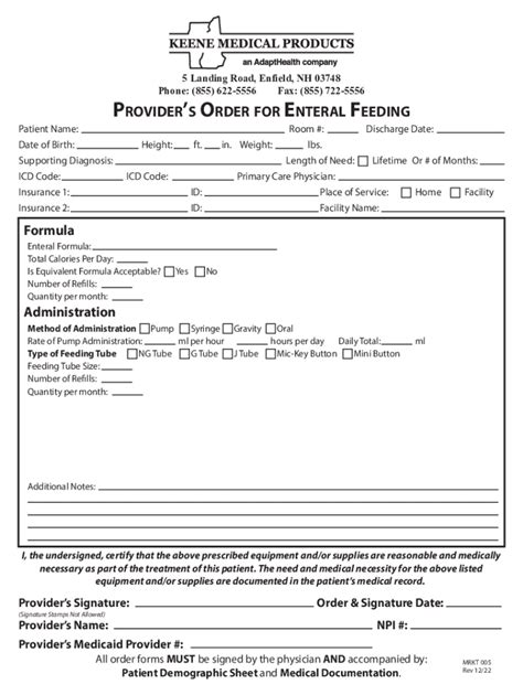 Enteral Feeding And Medication Administration Fill Out And Sign Online