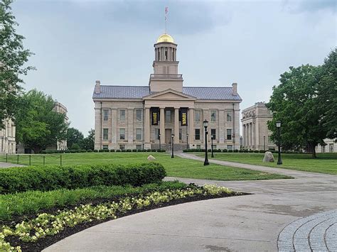 University Of Iowa Old Captial Building In Downtown Iowa City Ia 3769