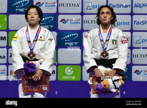 Doha Qatar 7 May 2023 Wakana Koga Of Japan Assunta Scutto Of Italy