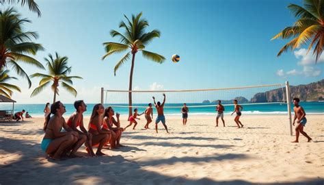 Your Guide To Dickenson Bay Beach Volleyball