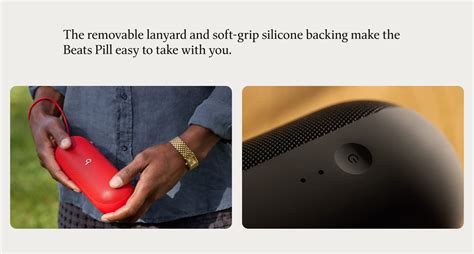 Beats Pill Latest Release Portable Bluetooth Speaker Up To H Battery Life Water Resistant