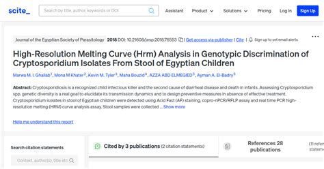 High Resolution Melting Curve Hrm Analysis In Genotypic
