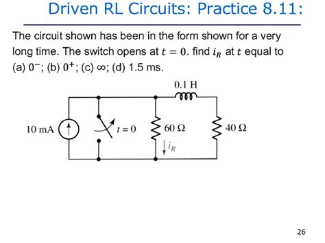 basic rl and rc circuits ppt download