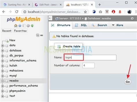 2 Cara Membuat Database Mysql Dengan Phpmyadmin Untuk Pemula
