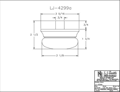 Lj 4299a Poplar Newel Drop