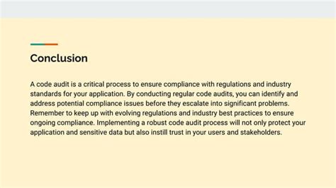 Source Code Audit In Application Development Pptx