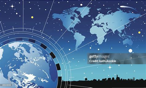 World Map And Globe High Res Vector Graphic Getty Images
